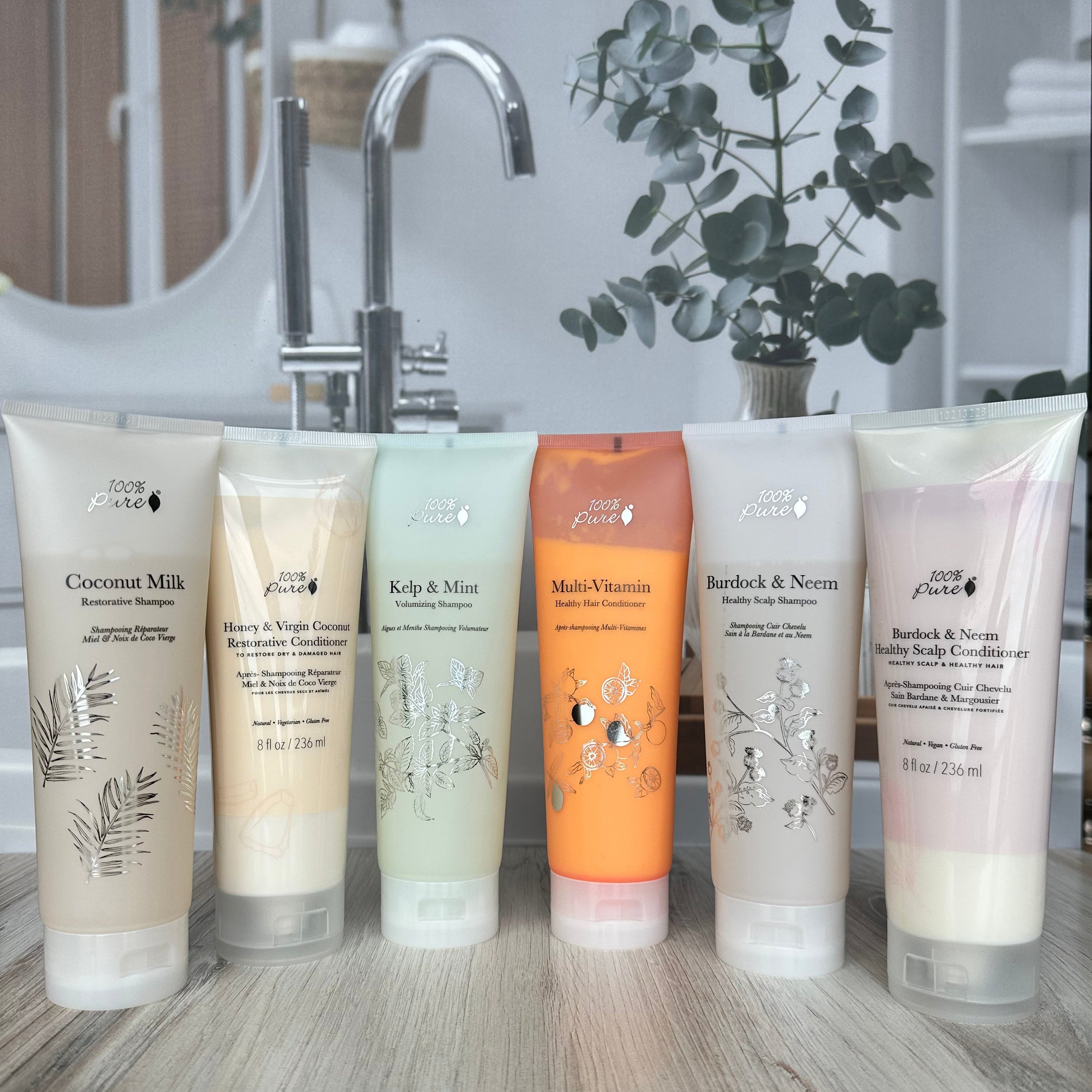 100% Pure's Shampoos & Conditioners – harborsidebathandbody